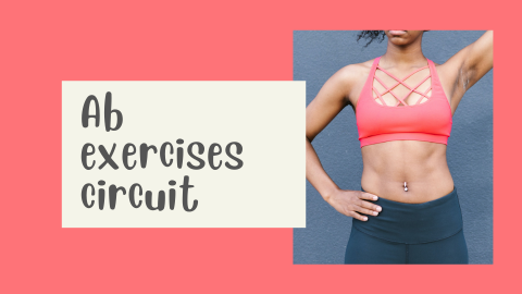Beginner circuit workout - simple 8 exercise routine