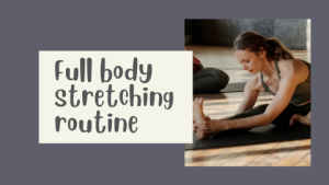 Full body stretching routine with PDF download