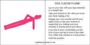 Elbow plank quick & easy routine to improve your core