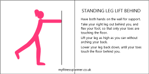 Standing glute exercises - 10 minute workout to target your butt
