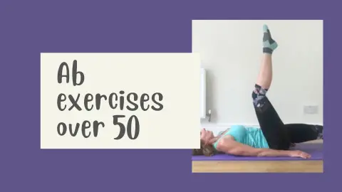 Ab exercises for women over 50 - 6 best exercises