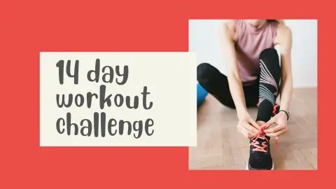 14 day workout challenge for full body fitness - My Fitness Planner