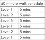 Monthly walking challenge - a year of walking workouts - My Fitness Planner