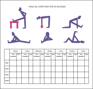 Hamstring stretch routine to keep you flexible - My Fitness Planner