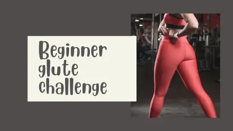 30 day glute challenge for beginners - My Fitness Planner