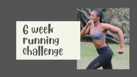 6 week running challenge - My Fitness Planner